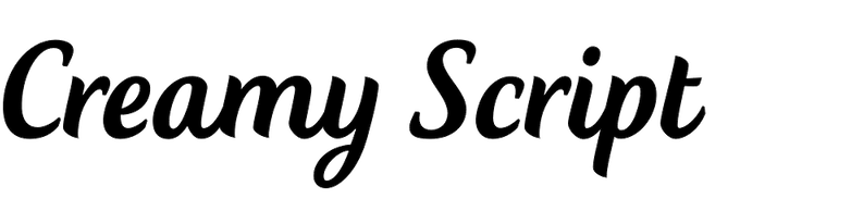 Creamy Script in use - Fonts In Use