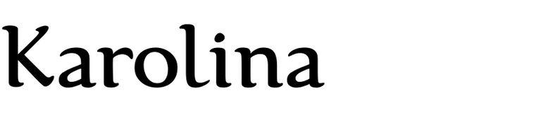 Karolina in use - Fonts In Use