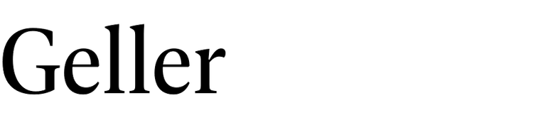 Geller in use - Fonts In Use