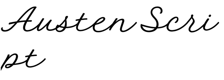 Austen Script in use - Fonts In Use