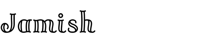 Jamish in use - Fonts In Use