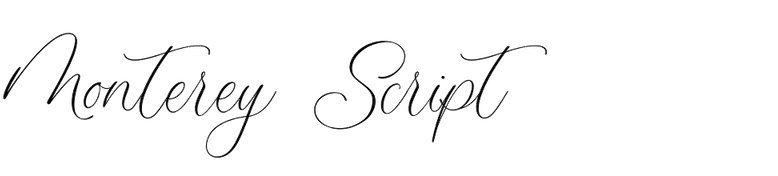 Monterey Script in use - Fonts In Use
