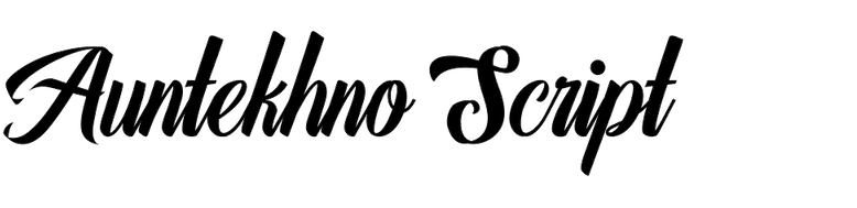 Auntekhno Script in use - Fonts In Use