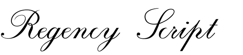 Regency Script in use - Fonts In Use
