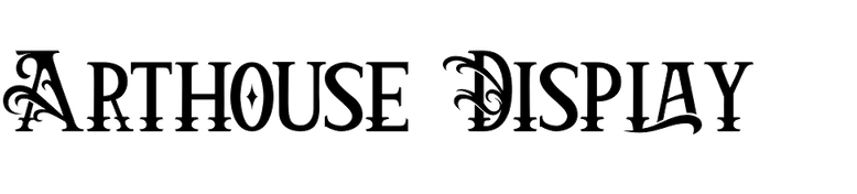 Arthouse Display in use - Fonts In Use