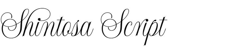 Shintosa Script in use - Fonts In Use