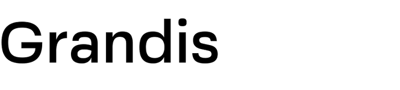 Grandis in use - Fonts In Use