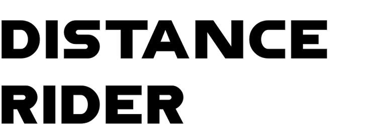 Distance Rider in use - Fonts In Use