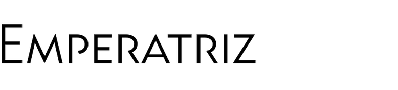 Emperatriz in use - Fonts In Use