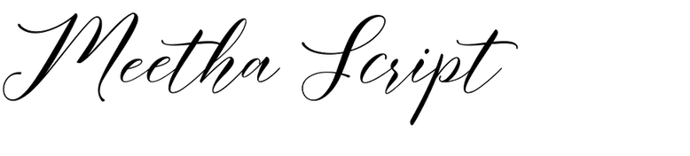 Meetha Script in use - Fonts In Use