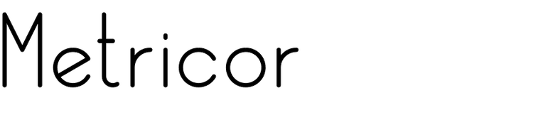 Metricor in use - Fonts In Use