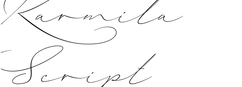 Karmila Script in use - Fonts In Use
