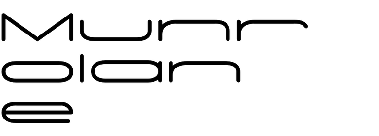 Munrolane in use - Fonts In Use