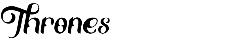 Thrones in use - Fonts In Use