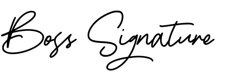 Boss Signature in use - Fonts In Use