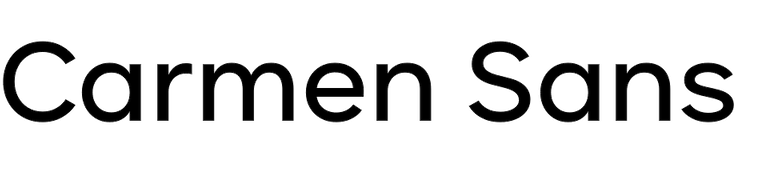 Carmen Sans in use - Fonts In Use