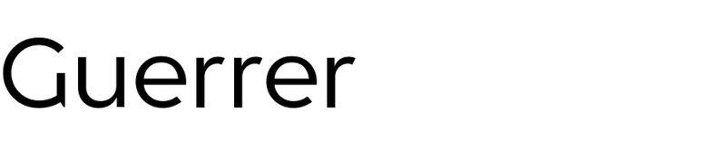 Guerrer in use - Fonts In Use