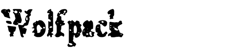 Wolfpack in use - Fonts In Use