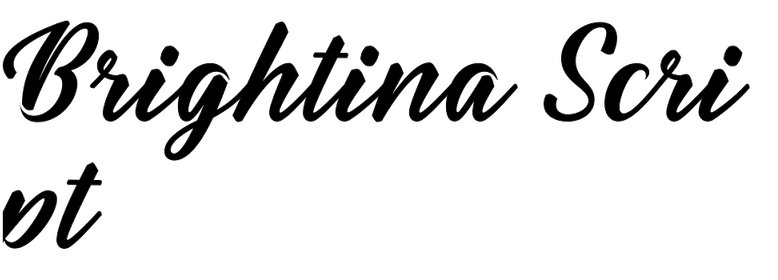 Brightina Script in use - Fonts In Use