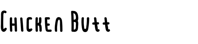 Chicken Butt in use - Fonts In Use