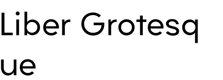 Liber Grotesque in use - Fonts In Use