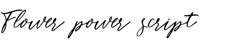 Flower power script in use - Fonts In Use