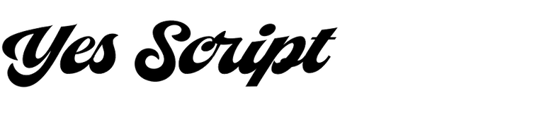 Yes Script in use - Fonts In Use
