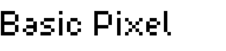 Basic Pixel in use - Fonts In Use