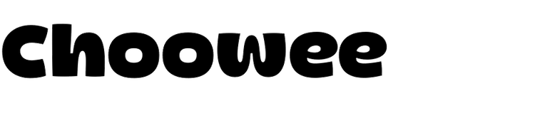 Choowee in use - Fonts In Use