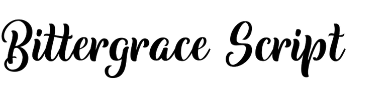 Bittergrace Script in use - Fonts In Use