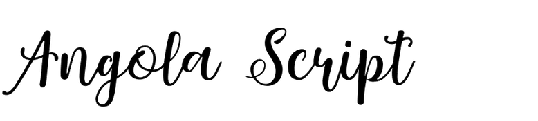 Angola Script in use - Fonts In Use