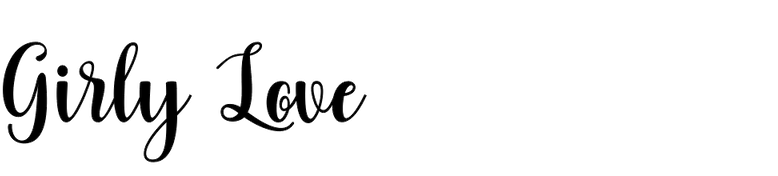 Girly Love In Use Fonts In Use
