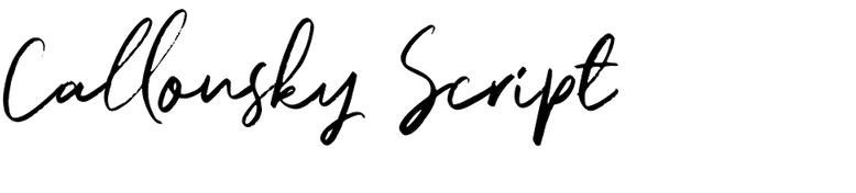 Callonsky Script in use - Fonts In Use