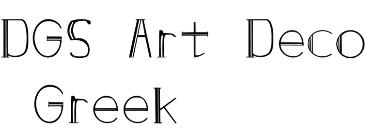 DGS Art Deco Greek in use - Fonts In Use