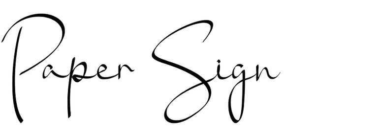 Paper Sign in use - Fonts In Use