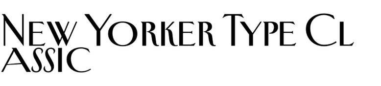 New Yorker Type Classic in use - Fonts In Use