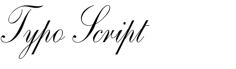 Typo Script in use - Fonts In Use