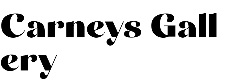 Carneys Gallery in use - Fonts In Use