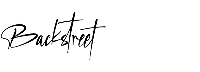 Backstreet in use - Fonts In Use
