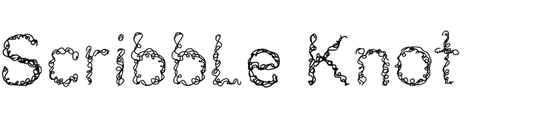 Scribble Knot in use - Fonts In Use
