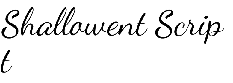 Shallowent Script in use - Fonts In Use