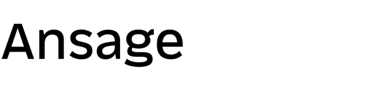 Ansage in use - Fonts In Use