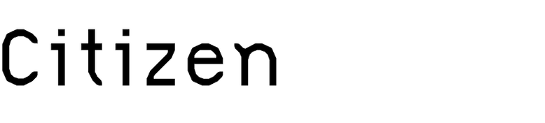 Citizen in use - Fonts In Use