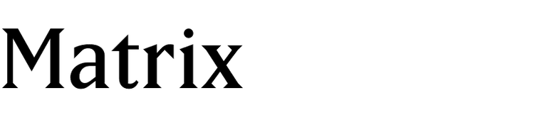 Matrix in use - Fonts In Use