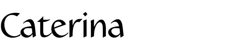 Caterina in use - Fonts In Use