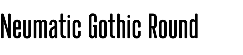 Neumatic Gothic Round in use - Fonts In Use