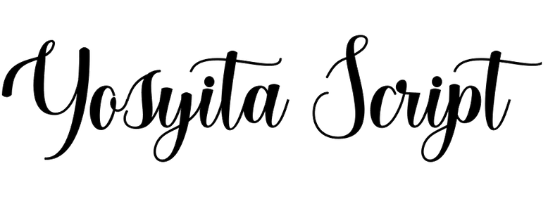 Yosyita Script in use - Fonts In Use