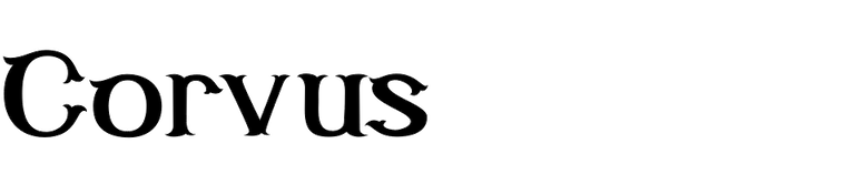 Corvus in use - Fonts In Use