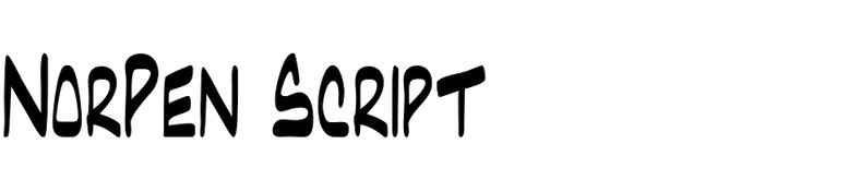NorPen Script in use - Fonts In Use