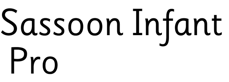 Sassoon Infant Pro in use - Fonts In Use